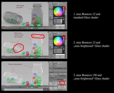 Cycles Glass Shader Blender Tests Blender Artists Community