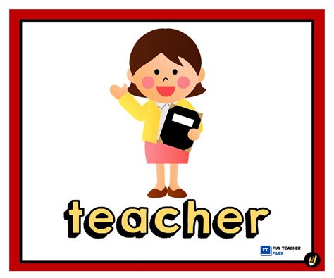Community Helpers Flashcards Fun Teacher Files