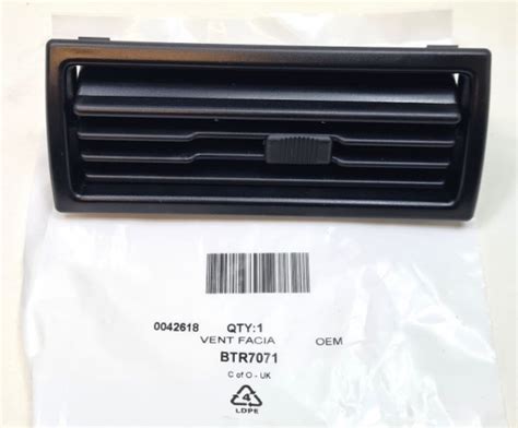 Btr7071 Facia Vent Louvre Housing Defender 1987 2006 With Air
