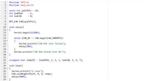 MCP CAN Bus Module For Arduino MCP Library