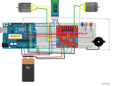 Arduino Ile Bluetooth Kontrollü Araba Yapımı