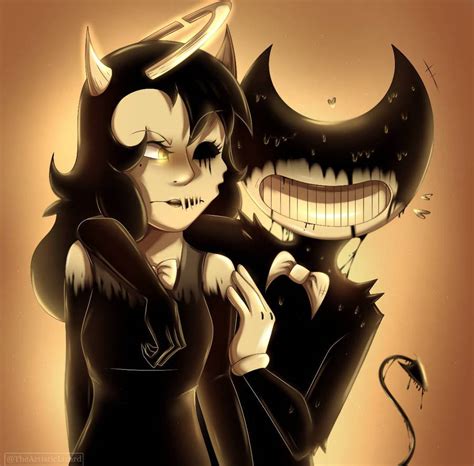 ~a Friendly Embrace~ Batim Fanart By Theartisticlizard On Deviantart