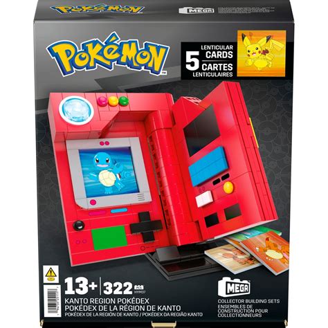 Mega Pokémon Kanto Region Pokédex Set Smyths Toys Uk