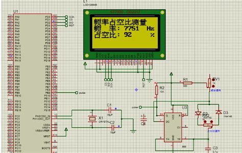 测量占空比及频率proteus 仿真stm32（支持资料参考相关定制）stm32测占空比电路proteus Csdn博客