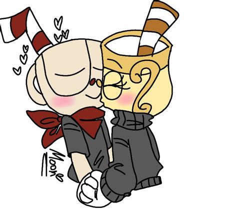 Cuphead X Chalice ️💛 Arte De Fã Romance Neste Momento