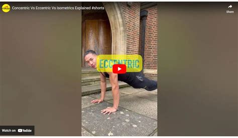 Concentric Vs Eccentric Vs Isometric Contraction Differences And Benefits Gymless