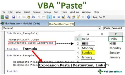 VBA Paste Step By Step Guide How To Paste Data Using VBA Code