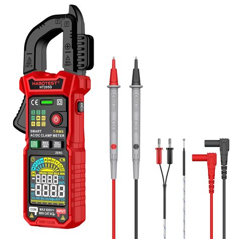 Digital Inrush Clamp Meter Auto Range True Rms Smart Multimeter Current Voltage Tester 6000