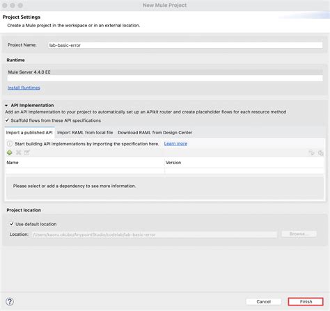 Error Handling