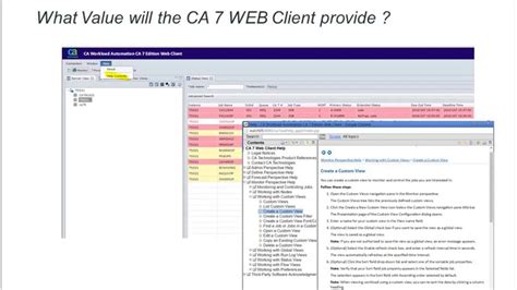 Getting The Most Out Of Your Ca Workload Automation Ca 7® Web Client 20160628 1450 1 Youtube
