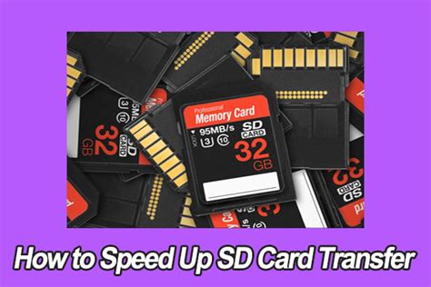 How To Speed Up Sd Card Transfer In Windows 1011 5 Proven Ways