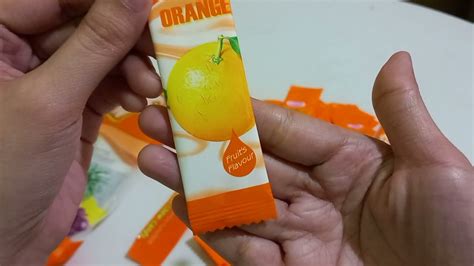 Magic Chew Sour Candy Orange Youtube