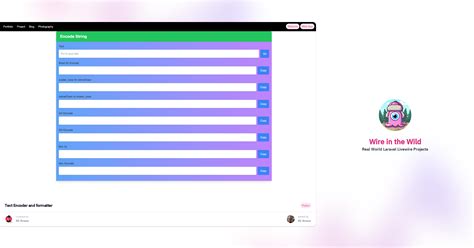 Text Encoder And Formatter Wire In The Wild