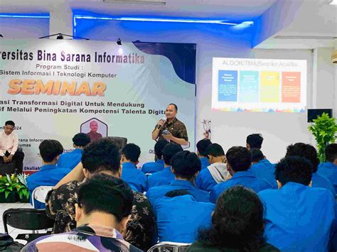 Seminar Ubsi Purwokerto Akselerasi Transformasi Digital Untuk