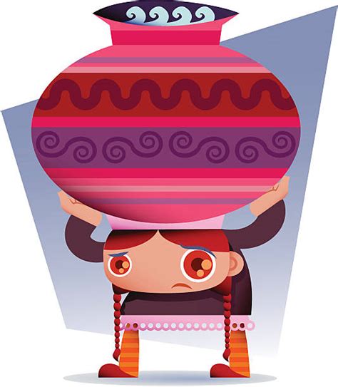 210 Carrying Water Jug Stock Illustrations Royalty Free Vector