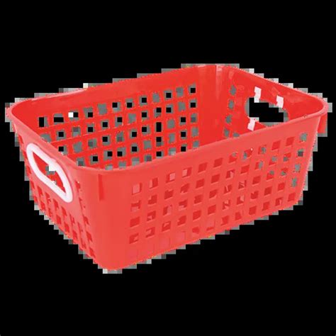 Large Classroom Storage Basket Red