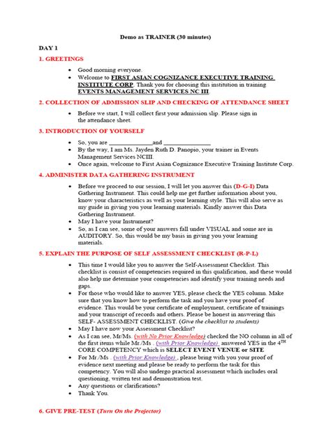 Coc 1 Coc 2 Scripts Pdf Knowledge Learning