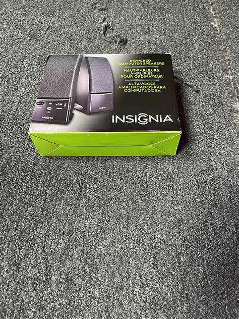 Insignia Powered Computer Speakers Ns Pcs Reverb