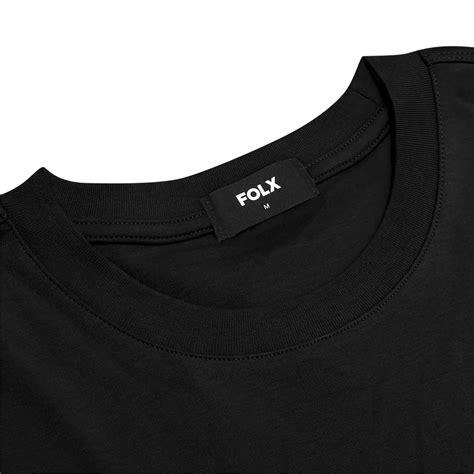 Jual Folx B Monogram Pocket T Shirt Black Original 2025 Zalora