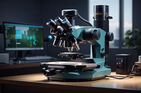 Premium Photo Digital Inspection System Microscope For Modern Optical