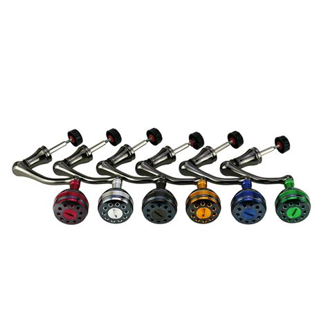 Badu Bg Риболовна макара Резервна захранваща дръжка Изцяло метална кобилица Crank Въртяща се