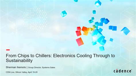 Duplicate Of From Chips To Chillers Electronics Cooling Through To