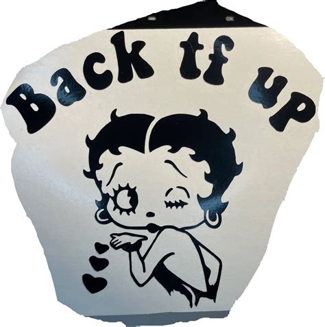Betty Boop Stickerdecal Etsy