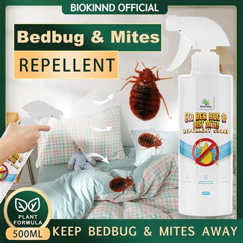 Biokinnd Eco Bed Bug And Dust Mites Repellent Spray Repellent Water Based