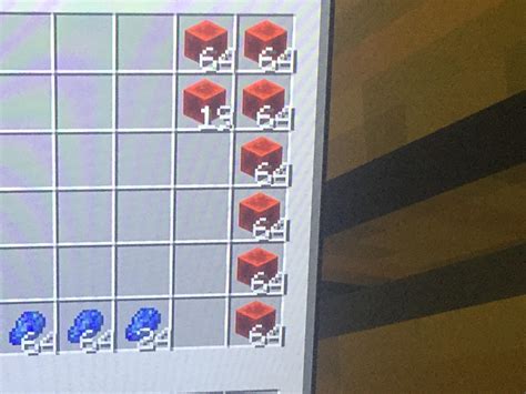 The Amount Of Redstone Blocks I Have I Used To Mine All The Redstone R Minecraft