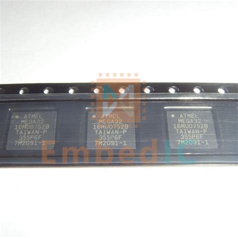 Atmega32 16mu Microchip 8bit Mcu Embedic