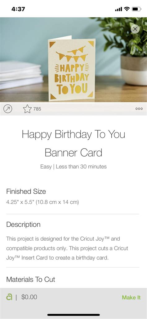 How To Make Cards With Cricut Joy IMore