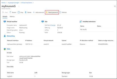 Reset The Password On Vms For Your Azure Stack Edge Pro Gpu Device Via