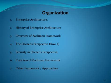 Ppt Zachman Framework Row 2 The Owner Perspective Powerpoint Presentation Id 2899162
