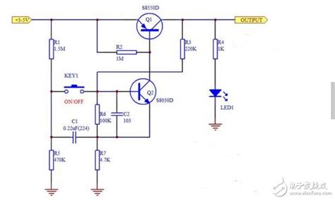 单按键开关控制电路 电子发烧友网 单按键开关控制电路 电子发烧友网