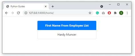 Django For Loop