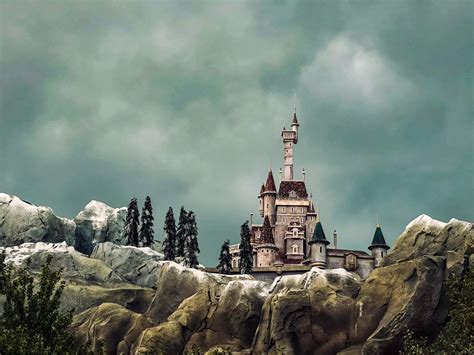 Beauty And The Beast Castle Wallpapers Wallpaper Cave