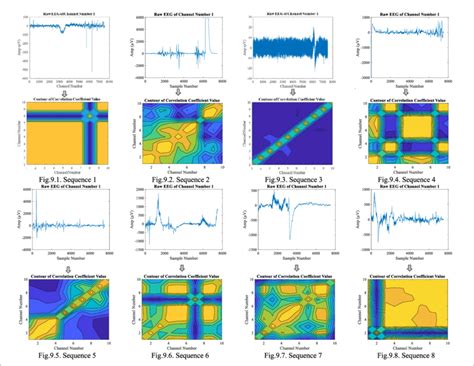 Examples Of Correlation Coefficients Contour For Eeg Sequences Download Scientific Diagram