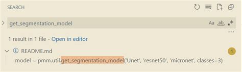 `getsegmentationmodel` Nowhere To Be Found Other Than Readme