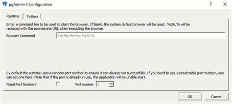 Postgresql Alterar Browser Padrão Do Pgadmin4 Stack Overflow Em Português