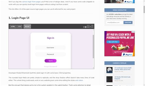 10개 Korea Web Design