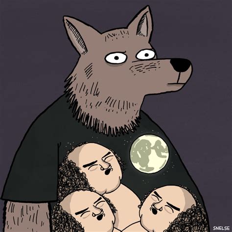 Nerd Wolf By Steve Nelson Meme Guy