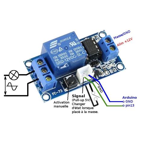 Bistable Relay Module Push Push