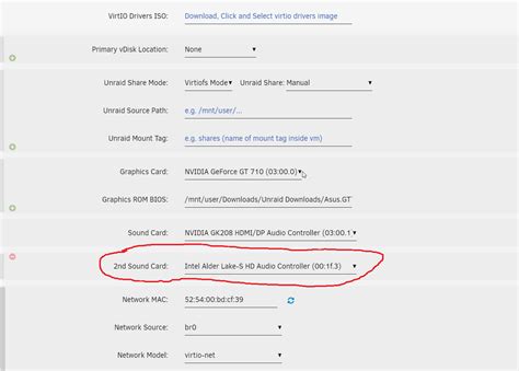 Onboard Audio Passthrough Issue VM Engine KVM Unraid
