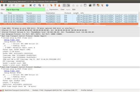 wireshark 抓包分析 rtsp rtp rtcp 基本工作过程 灰信网（软件开发博客聚合）