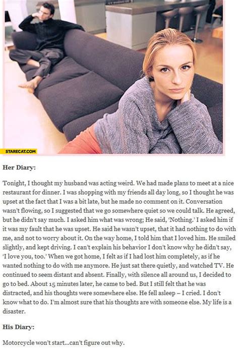 Her Diary His Diary Motorcycle Wont Start Cant Figure Out Why