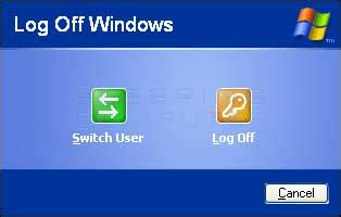 How To Log Off Windows