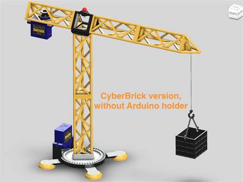 Arduinocyberbrick Crane By Alβ3d Makerworld Download Free 3d Models