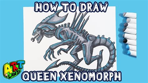 How To Draw Alien Queen