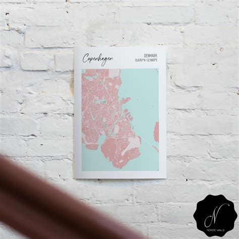 Custom Map Print Personalized Map Printable Wall Art Custom Etsy