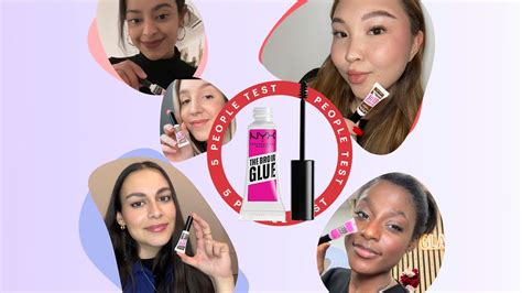 We Review All 5 Shades Of The New Nyx The Brow Glue Glamour Uk